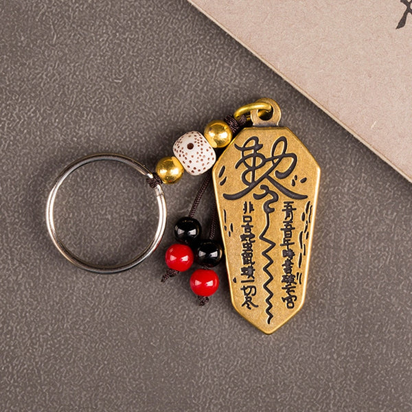 Porte-clés 'FU' - Talisman Taoïste de Protection – Nostradamus.shop